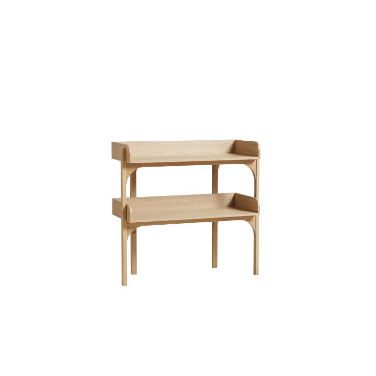 Woud Utility hylly, tammi - Porin Kalustetalo